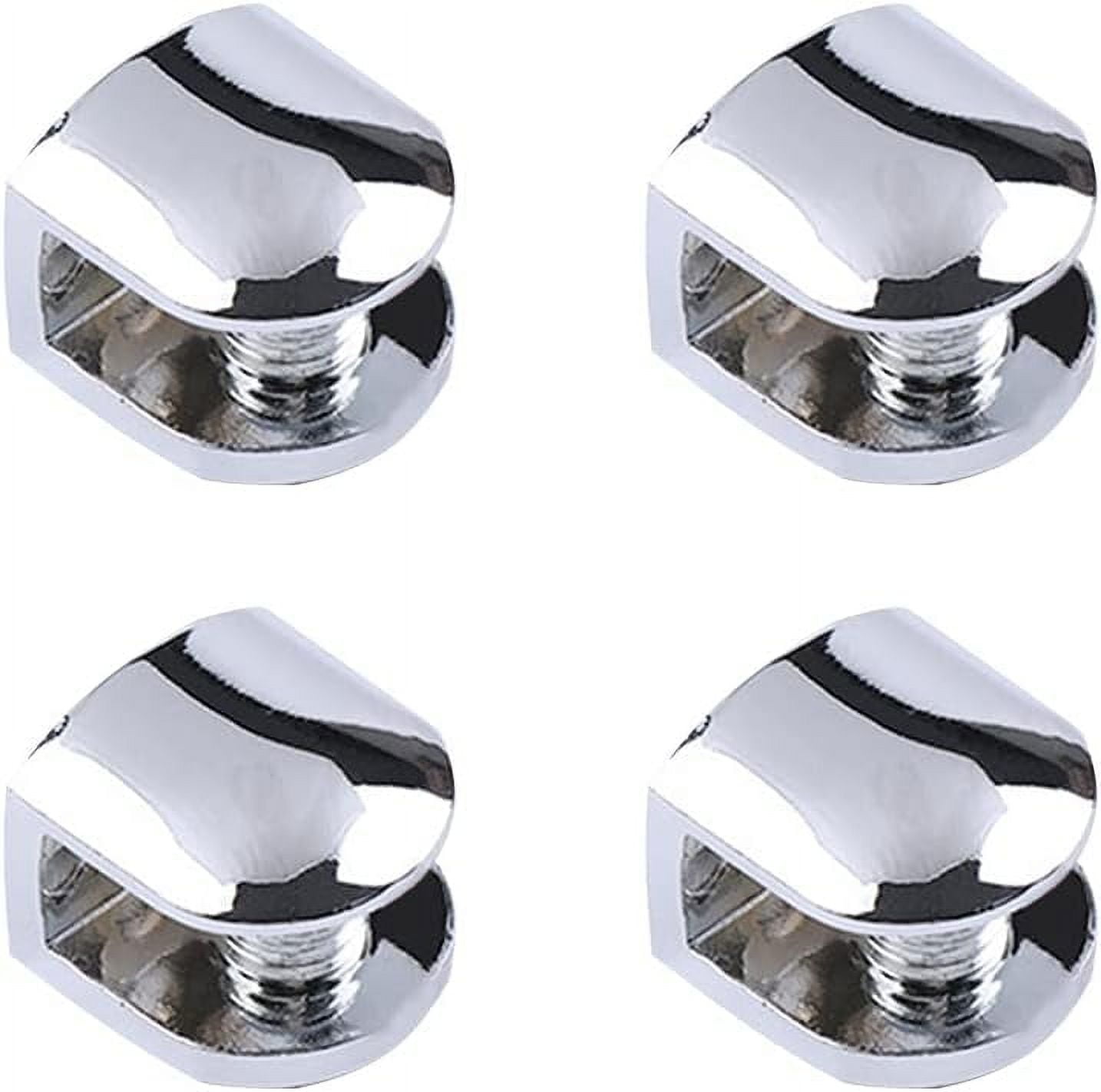 Gealach Zinc Alloy Glass Frame Bracket, Set of 4, Adjustable ...