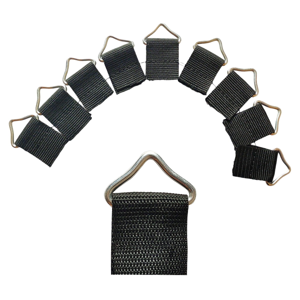 Gealach r V-Shaped Trampoline Triangle Rings, 10-Pack, Corrosion ...