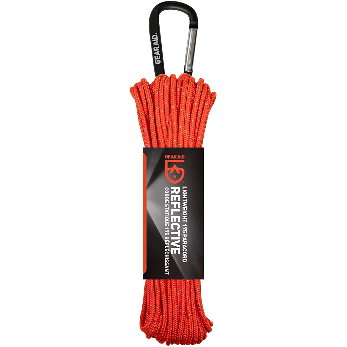 Gear Aid 100 ft. Light-Duty 175 Paracord - Orange Reflective - Walmart.com
