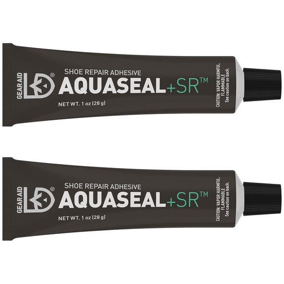 Gear Aid Aquaseal SR Waterproof Shoe Repair Adhesive, 1 oz. - 2-Pack ...