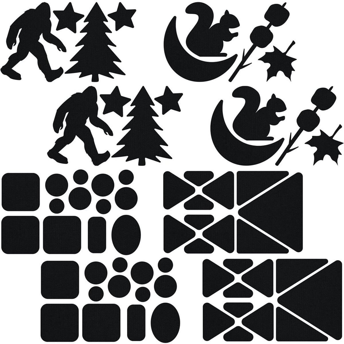 Gear Aid Tenacious Tape No-Sew Peel and Stick Gear Patches 2-Pack ...