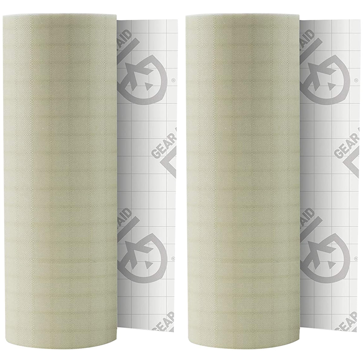 Gear Aid Tenacious Tape No-Sew Peel and Stick Repair Tape 2-Pack - Gray ...