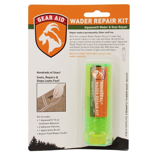 Aquaseal Wader Repair Kit, Patch Waterproof Neoprene Fishing Waders ...