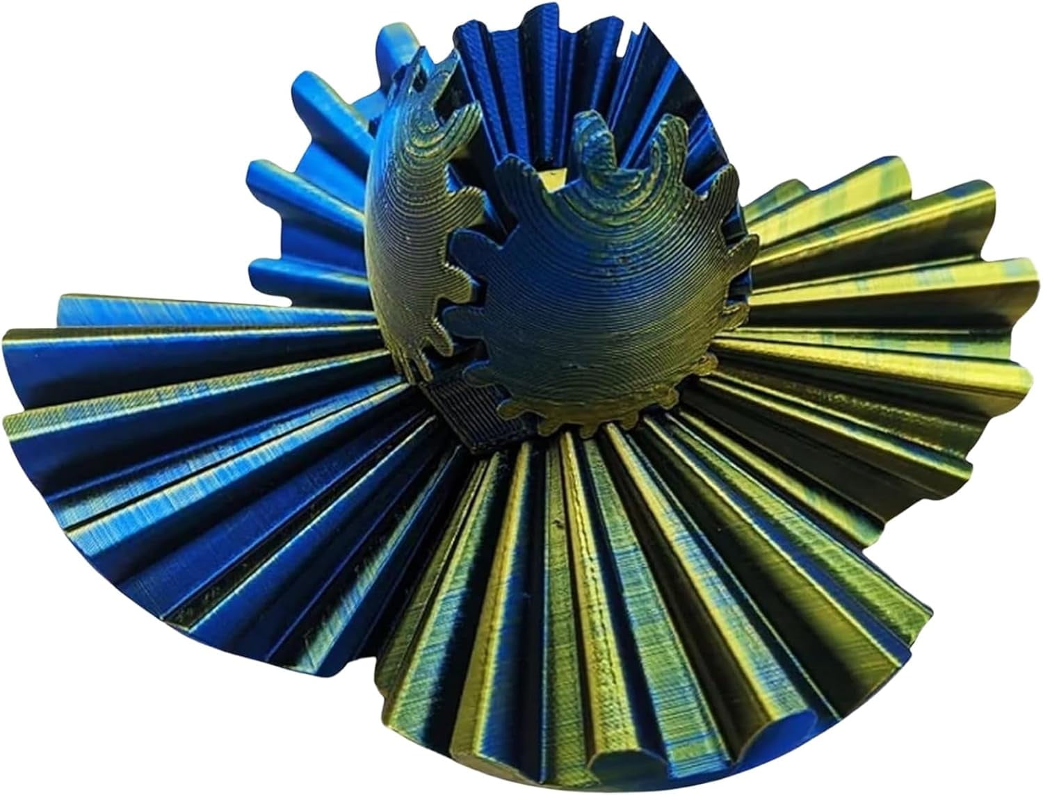 Gear Ball, 3D Printed Gear Ball, Gear Sphere, Spin Ball OR Cube Fidget ...