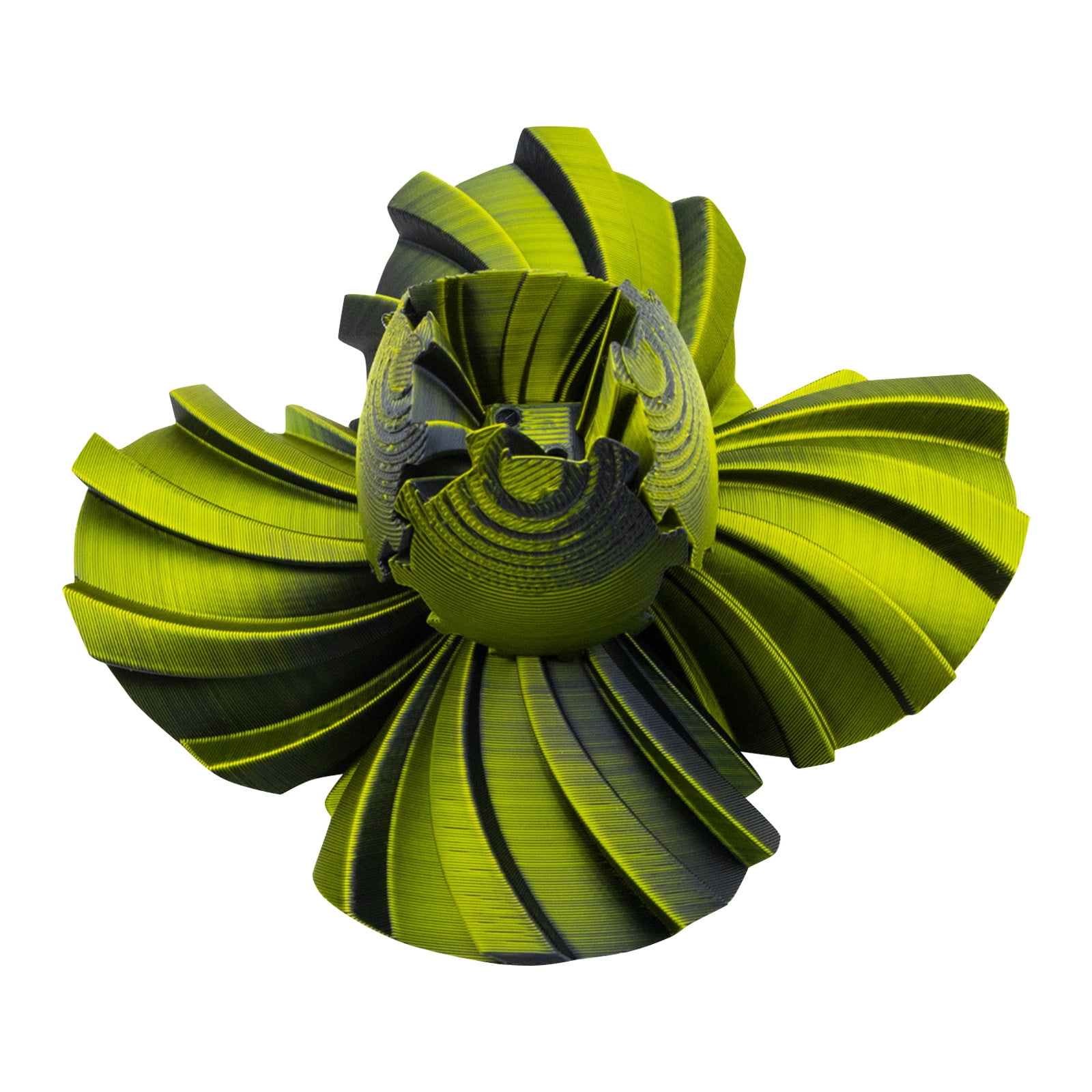 Gear Ball - 3D Printed Gear Ball Spin Ball or Cube Fidget Toy, Gear ...