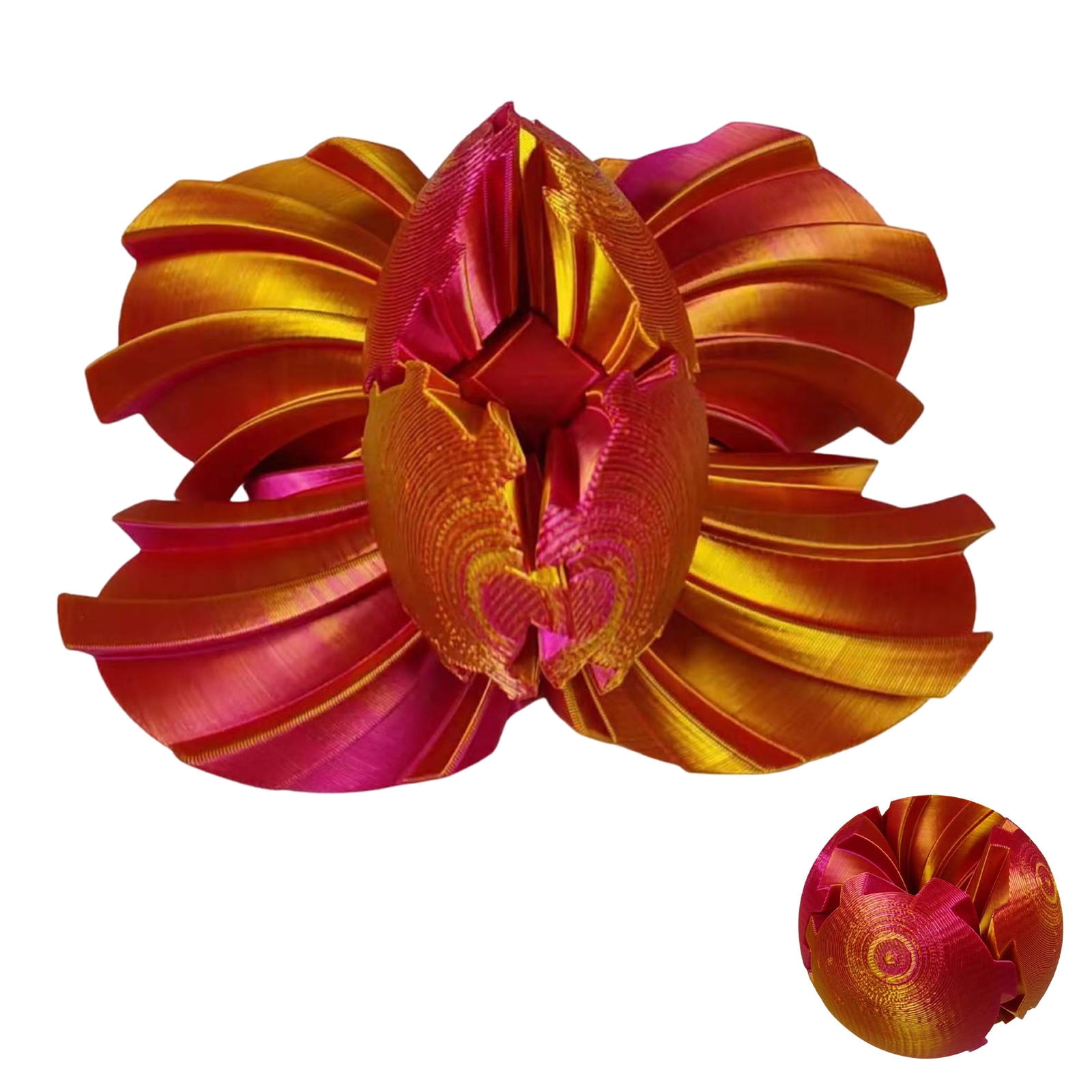 Gear Ball,3D Printed Gearsphere - The Steampunk Whirling Wonder Fidget ...