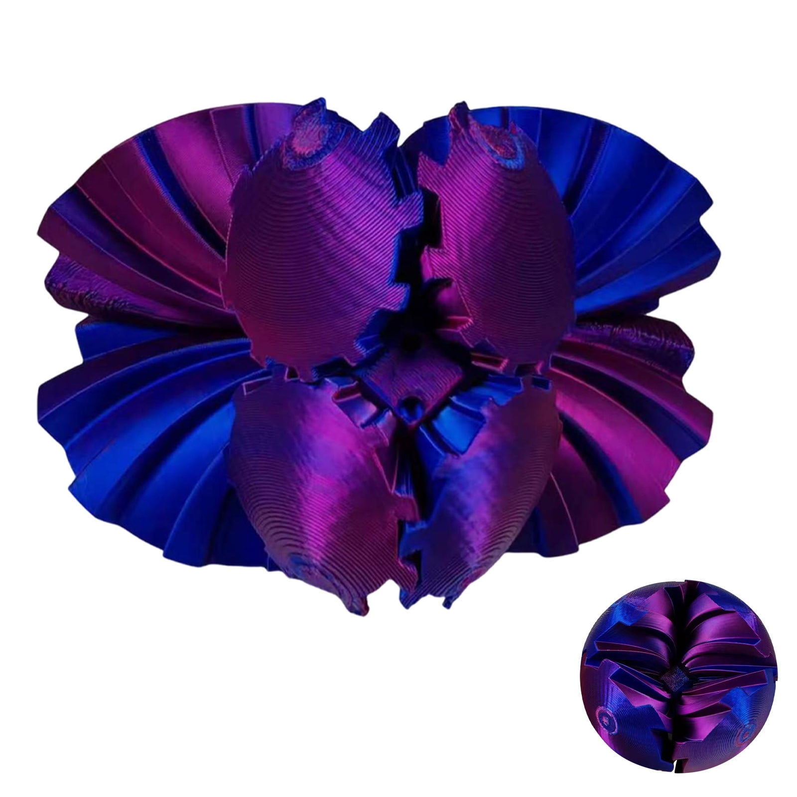 Gear Ball,3D Printed Gearsphere - The Steampunk Whirling Wonder Fidget ...