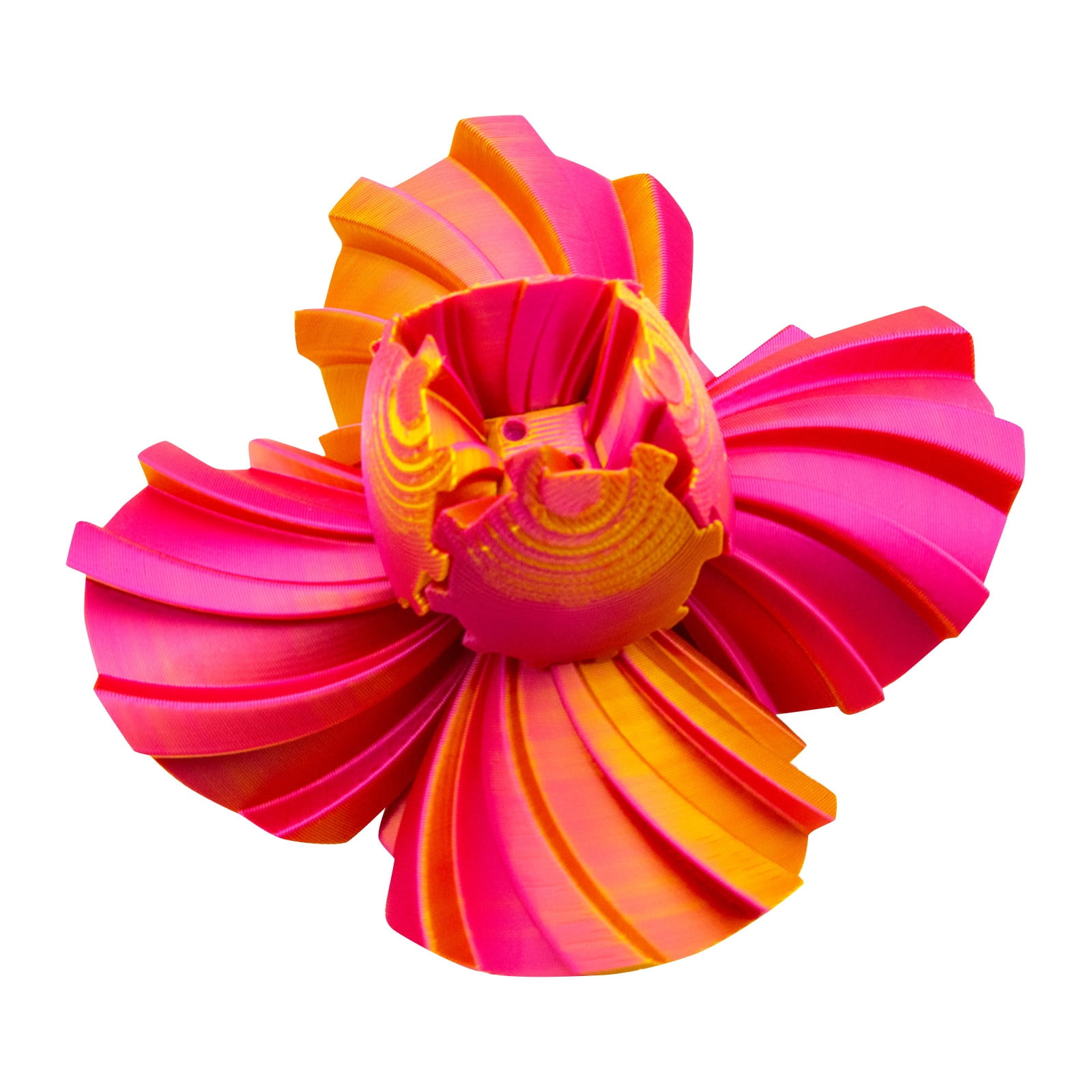 Gear Ball - 3D Printed Gear Ball Spin Ball or Cube Fidget Toy, Gear ...