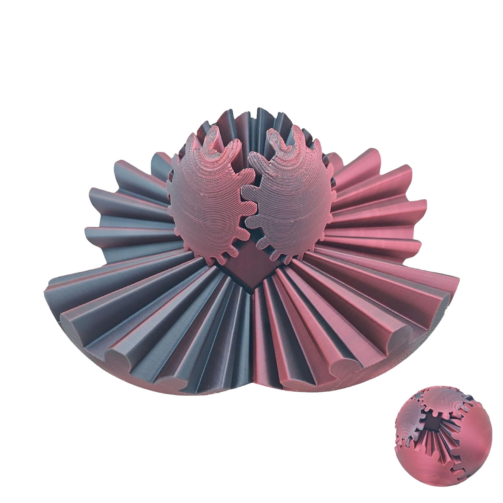 Gear Ball for ADHD 3D Printed Gear Ball Spin Ball Fidget Toy ...