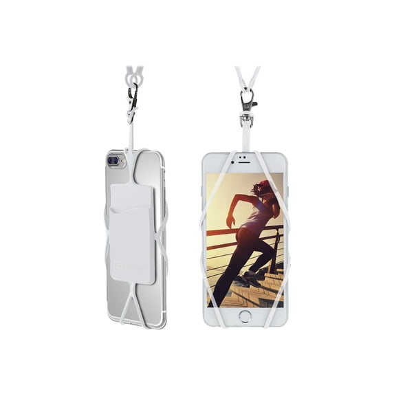 Gear Beast Universal Cell Phone Silicone Lanyard with Case Holder ...
