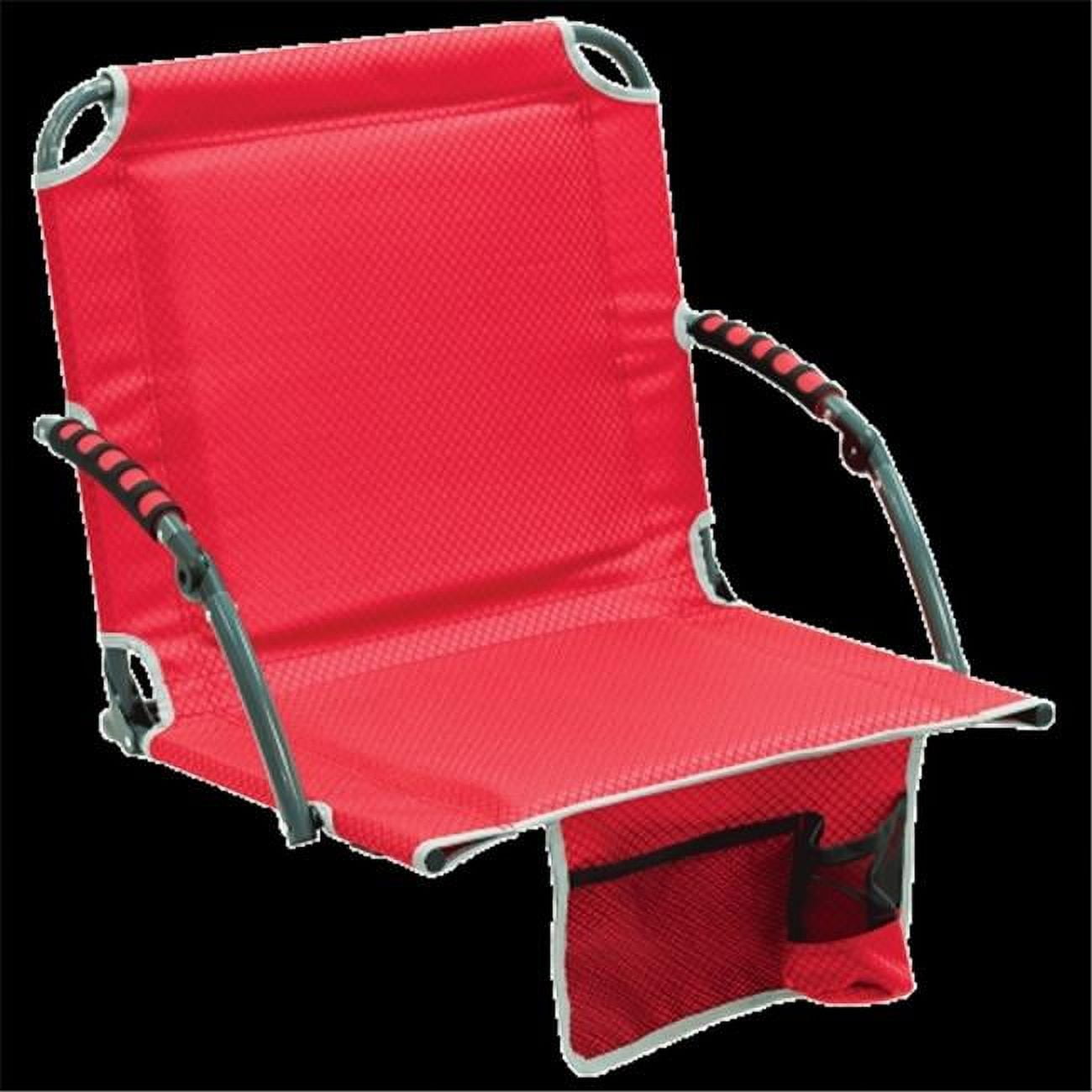 Gear Bleacher Boss Pal Stadium Chair Wrapped Arms, Red - Walmart.com