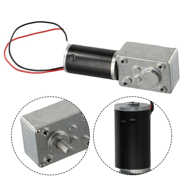 Gear Box Motor Dc 12V 24V High Torque Electric Power Speed Reduce ...