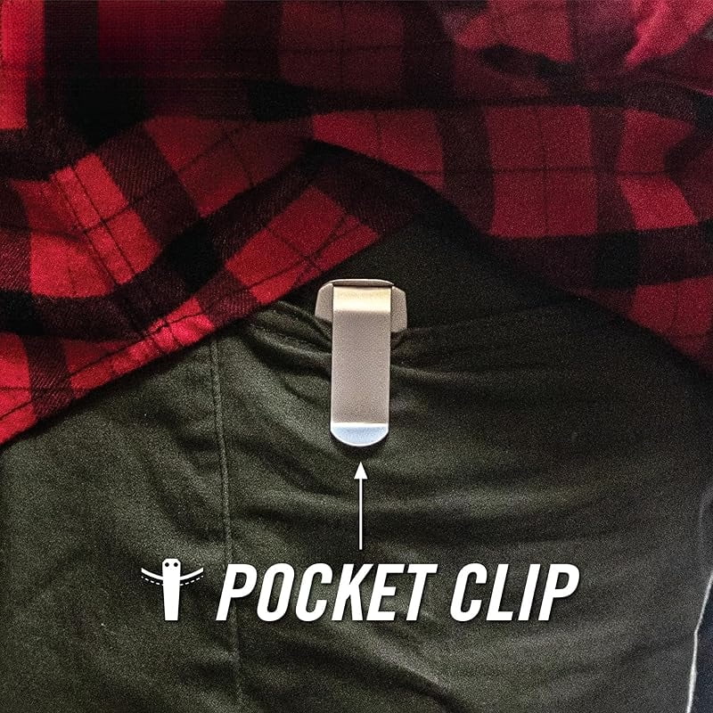 Gear EAB Lite Pocket Razor Knife with Money Clip - EDC Gear Folding ...