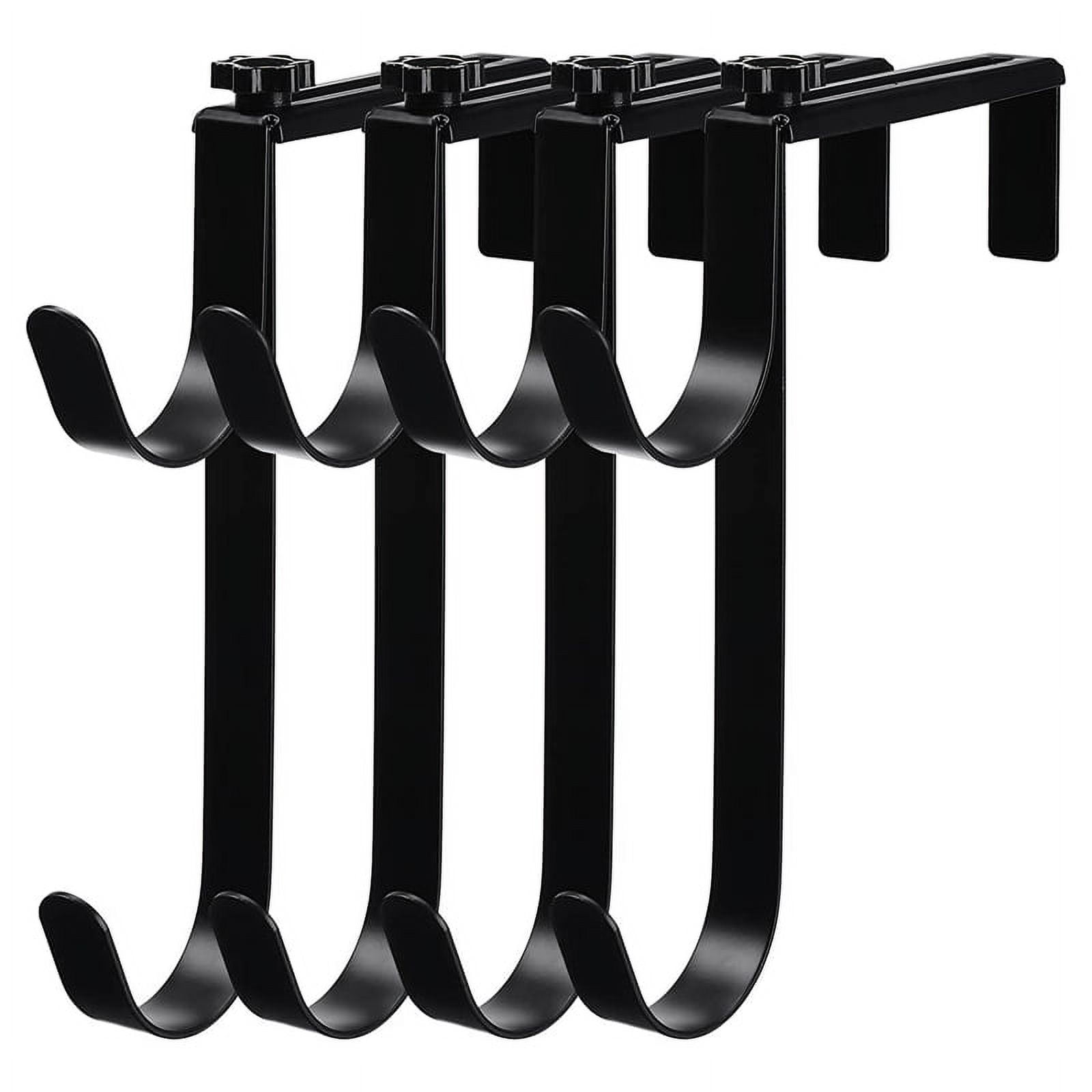 Gear GO Adjustable Pool Pole Hangers, Metal, Black, 0.7" to 4.5", 4 ...
