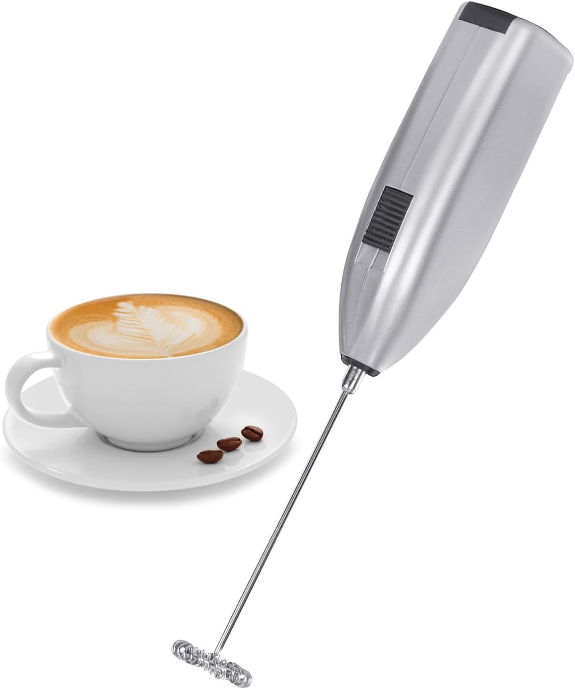Gear Handheld Milk Frother, Rechargeable Milk Frother, Coffee Mixer ...