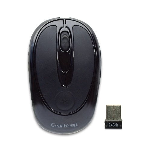 Gear Head Wireless Optical Nano Mouse - Walmart.com