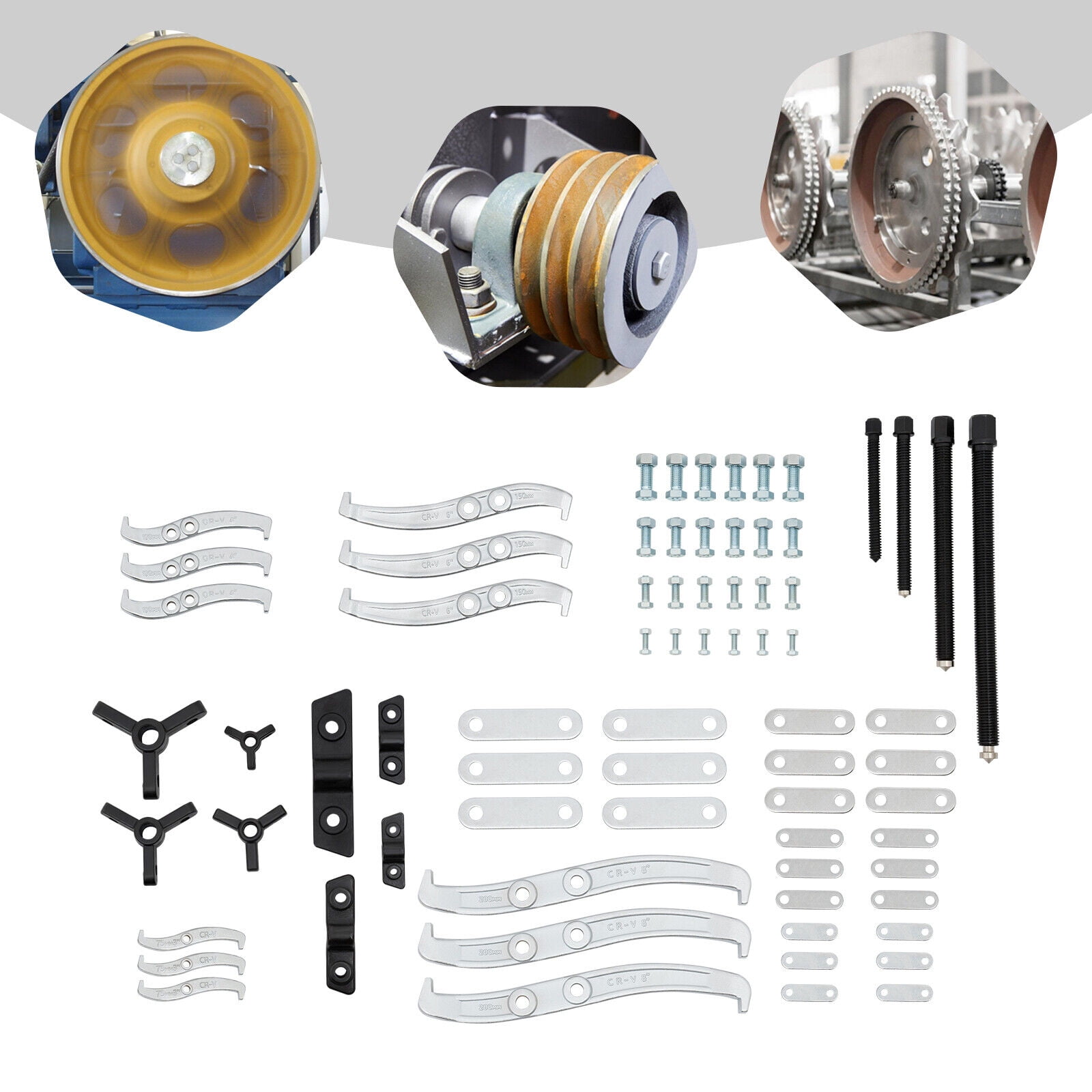 Gear Hub Pulley Puller Bearing Separator Internal External 2 jaw and 3 ...