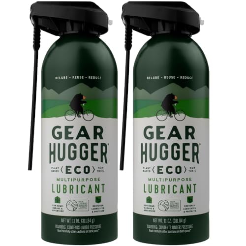 Gear Hugger Multipurpose Lubricant - Eco-Friendly (11 oz, Pack of 2 ...