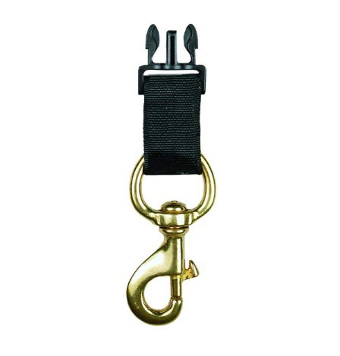 Gear Keeper AC0-0922 Quick Connect II Male Adapter with Brass Bolt Clip ...