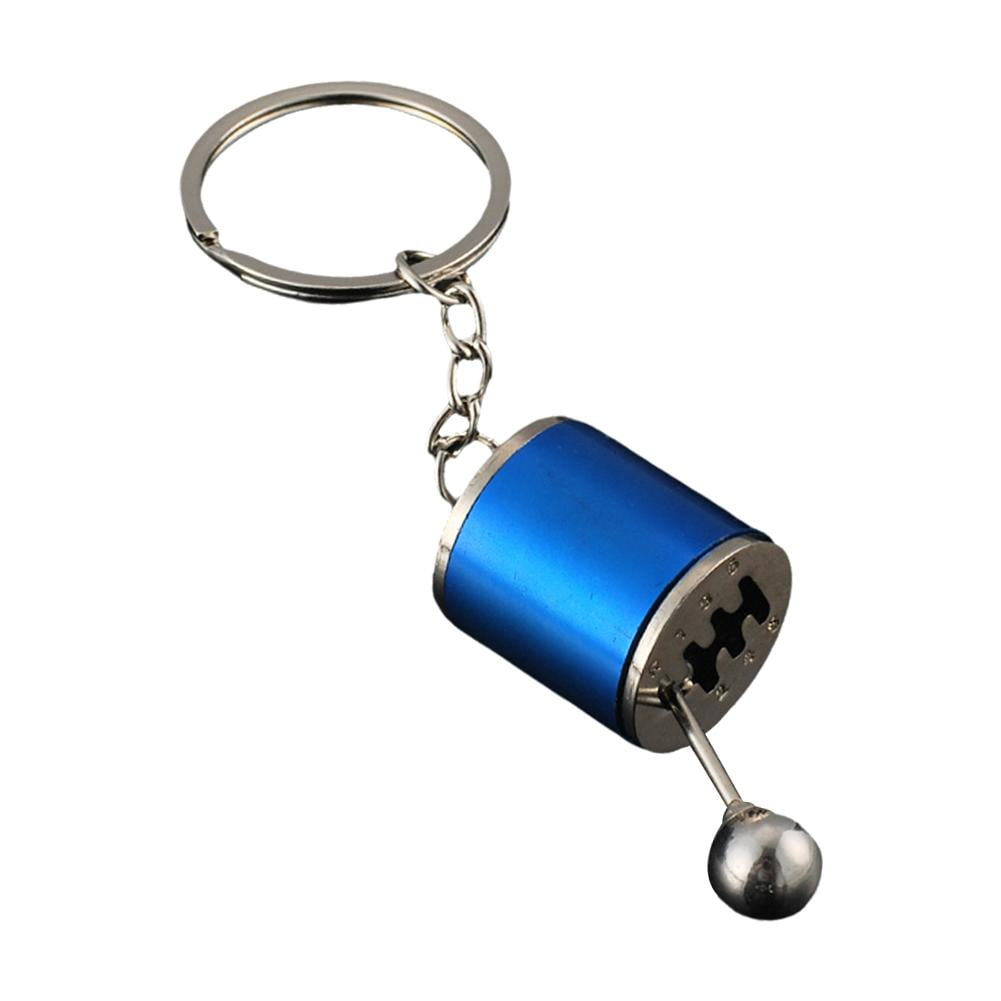 Gear Knob Gear 6 Speed *-Gear Box Metal Gear Stick Keyring Keychai Car ...