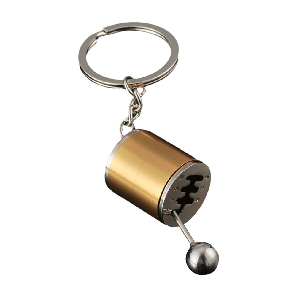 Gear Knob Gear 6 Speed *-Gear Box Metal Gear Stick Keyring Keychai Car ...