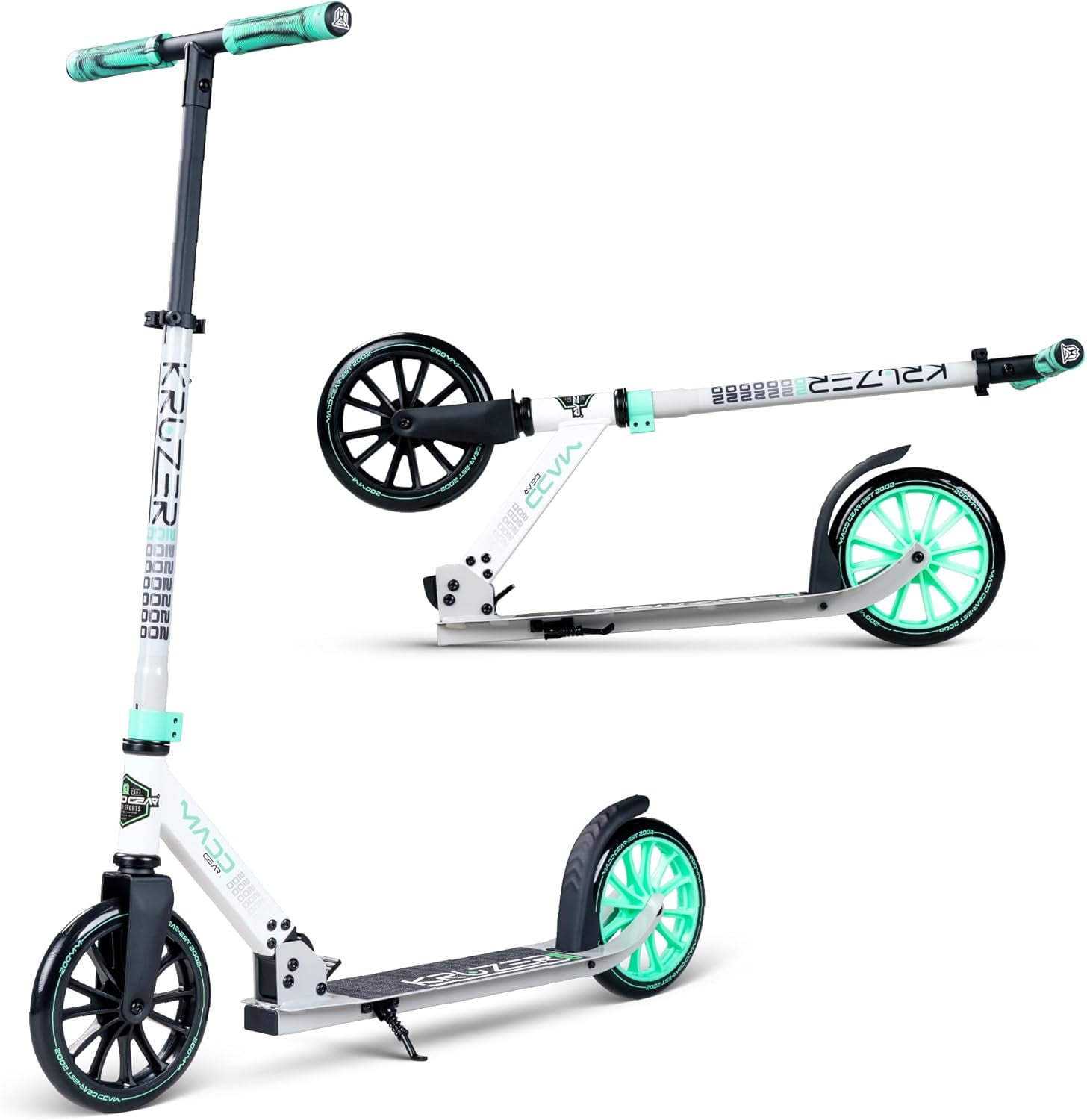 Gear Metro 200 Folding Adult & Teen Scooter - Adjustable, Lightweight ...