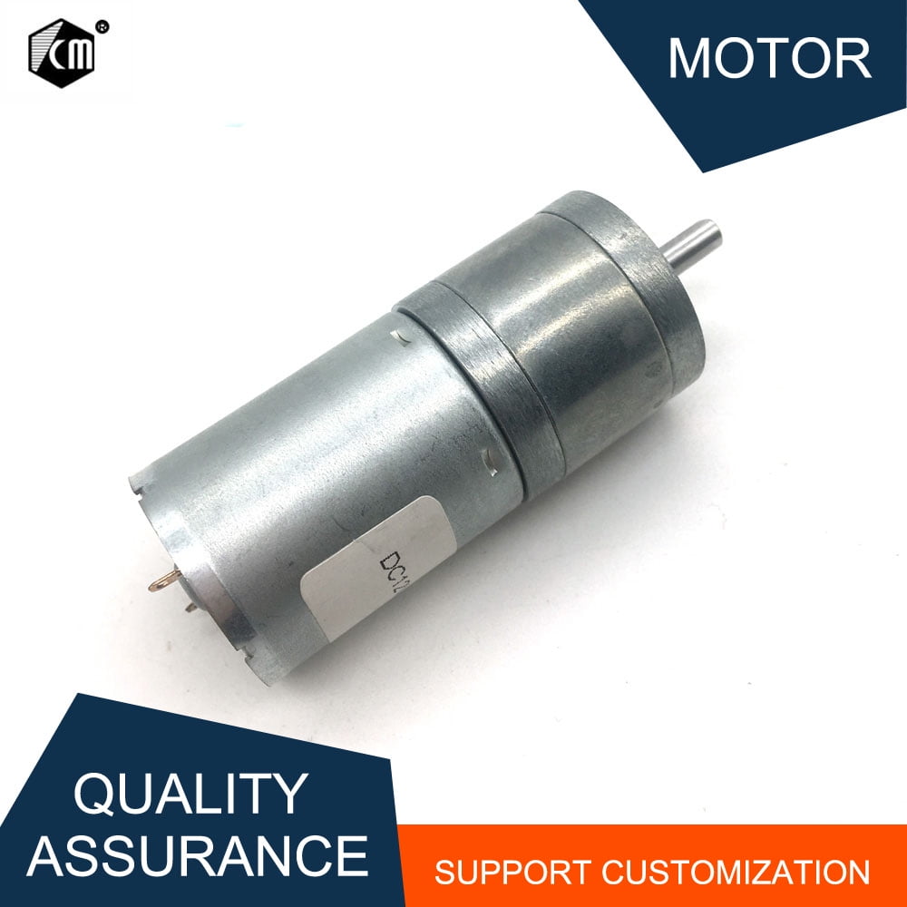 Gear Motor JGA25-370 DC 6-24V Mini Reduction Gear Motor for Toys Low ...