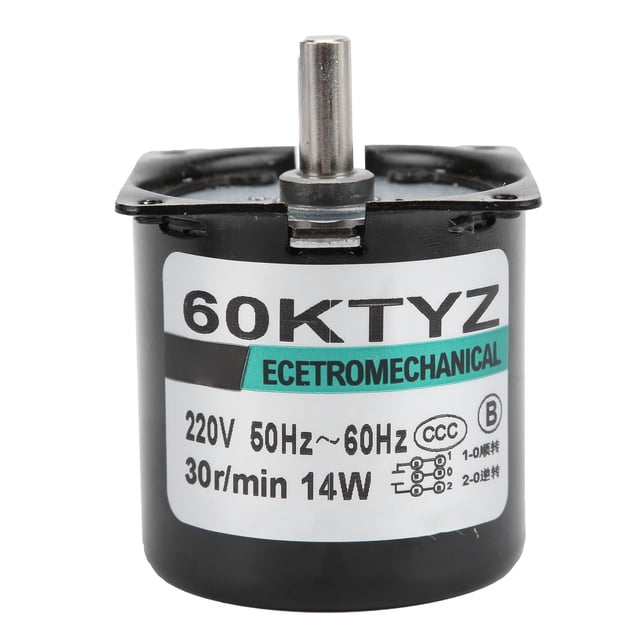 Gear Motor Micro Permanent Magnet Speed Reduction Engine DIY Generator ...