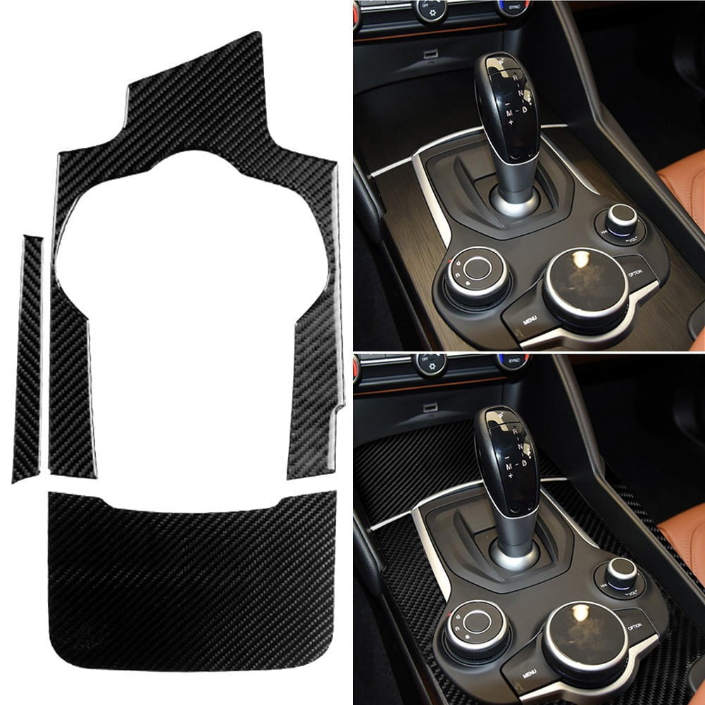 Gear Shift Control Centrol Cover Trim Panel Sticker For Alfa Romeo ...