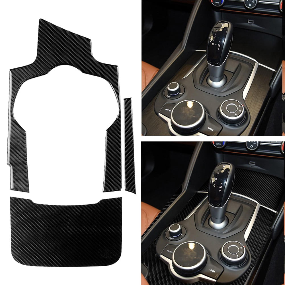 Gear Shift Control Centrol Cover Trim Panel Sticker For Alfa Romeo ...