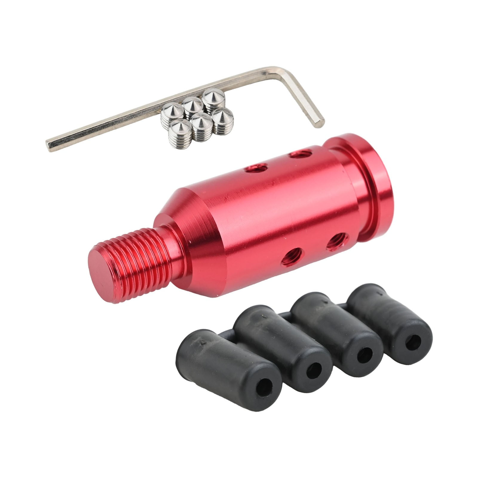 Gear Shift Knob Adapter With 3-Sizes Plastic Hose For Non Threaded ...