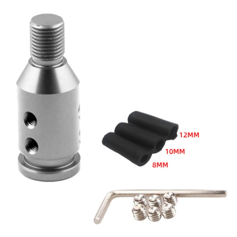 Gear Shift Knob Adapter With 3-Sizes Plastic Hose for Non Threaded ...