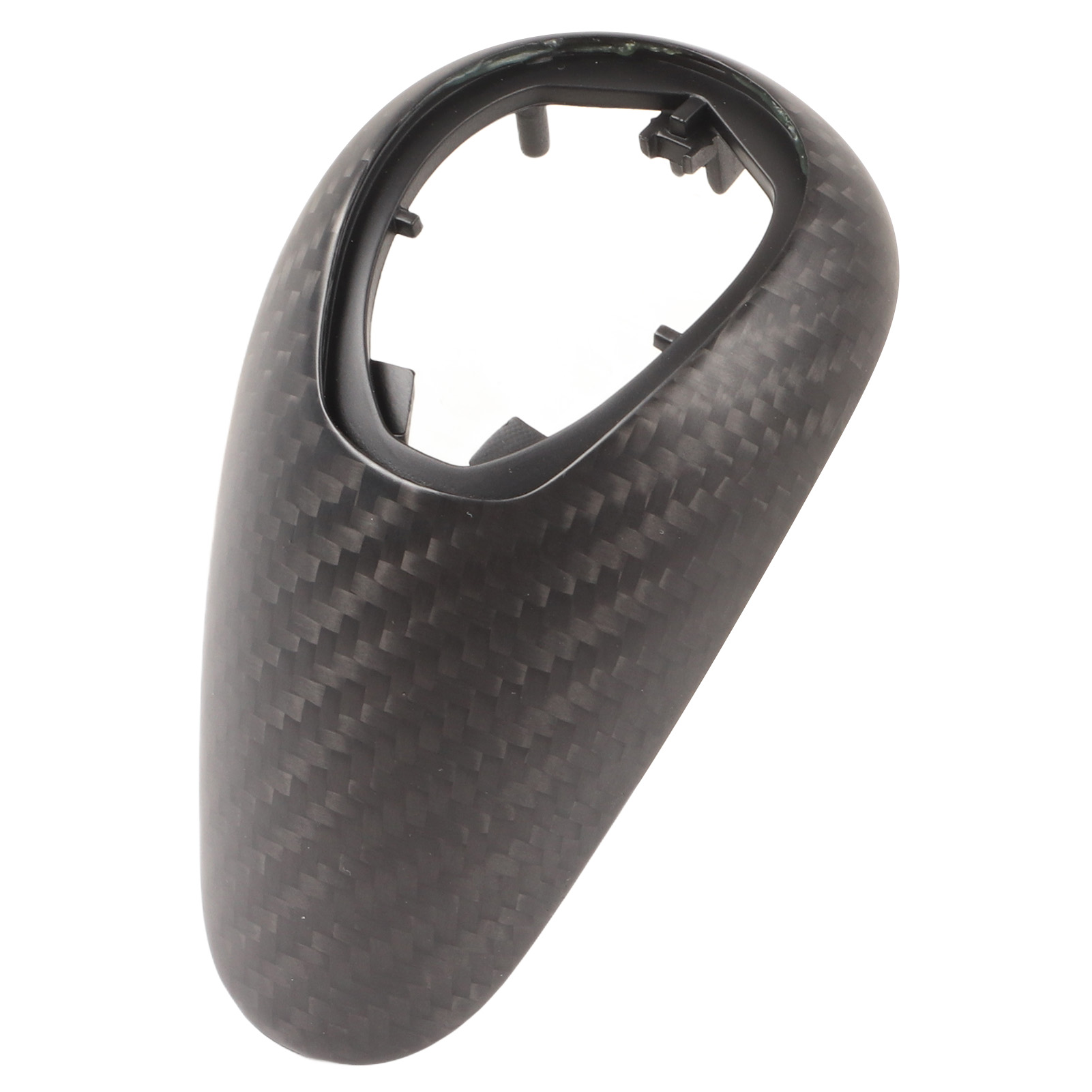 Gear Shift Knob Cover Carbon Fiber Decorative Shifter Head Trim ...