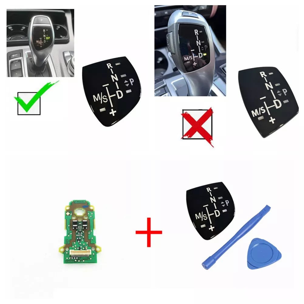 Gear Shift Knob Panel W/Led Circuit Board for Bmw Sport 3 4 5 6 7' X5 ...