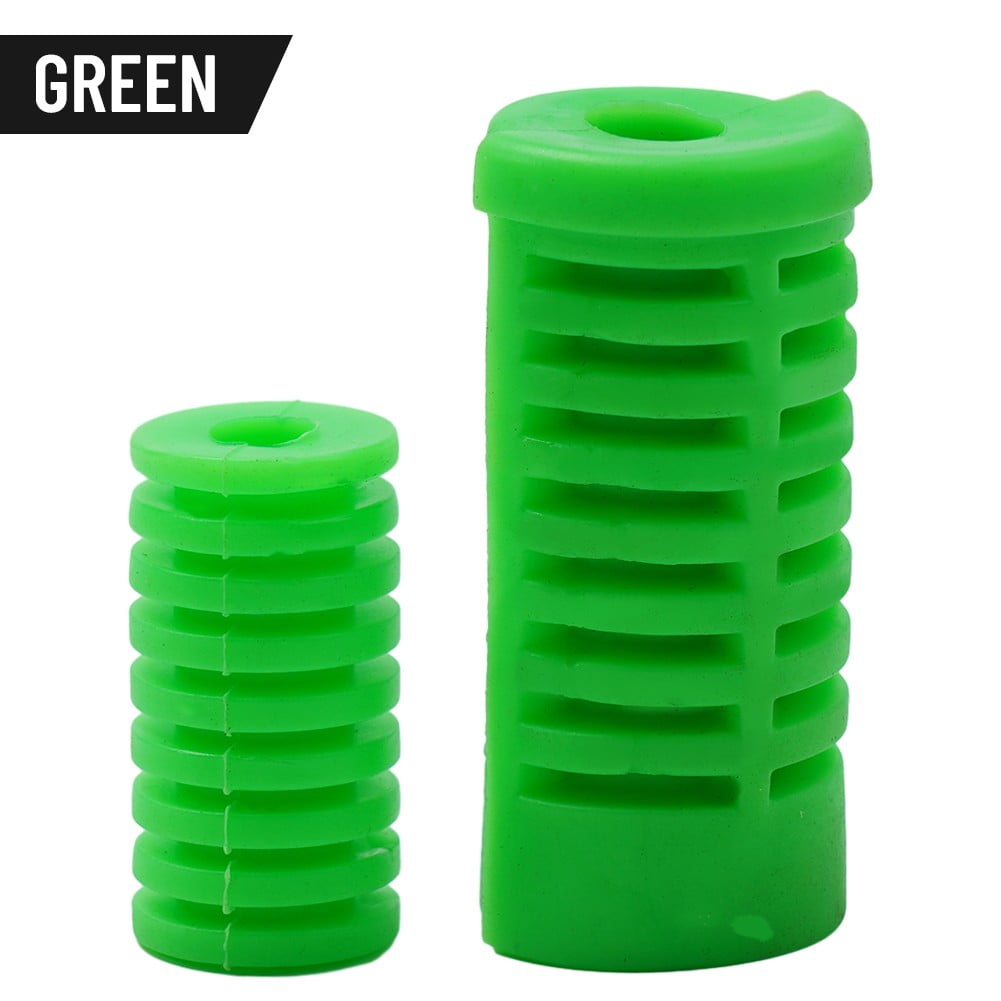 Gear Shifter Lever Shift Pedal Kick Foot Pegs Cover Pad Rubber Black ...