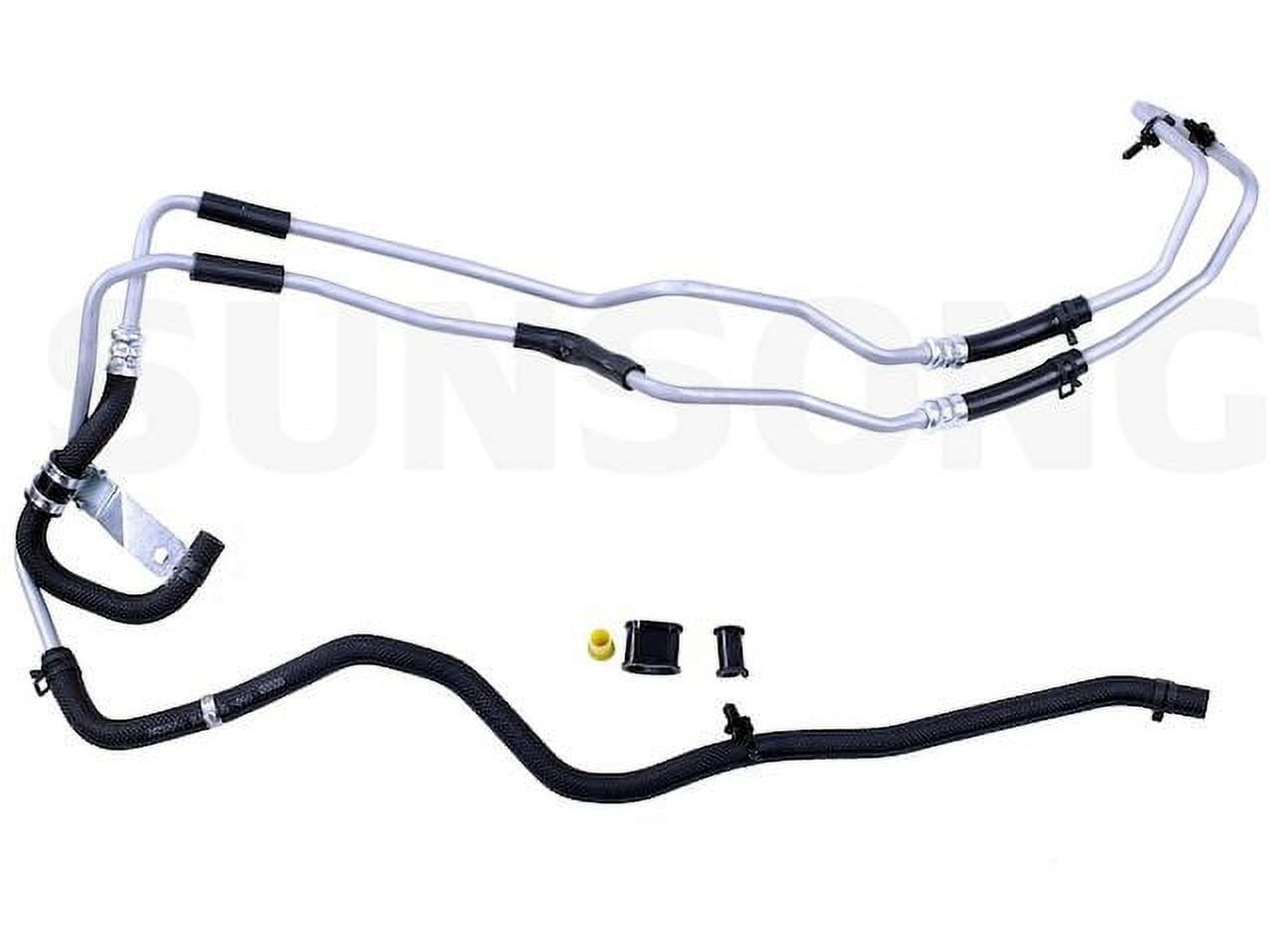 Gear To Cooler Power Steering Return Line Hose Assembly - Compatible ...