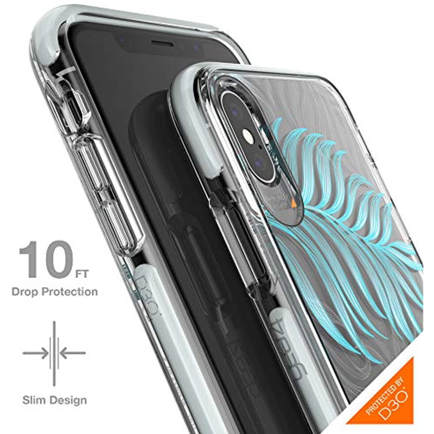 Gear4 D30 Advanced Impact Protection Victoria Case for iPhone X/XS ...