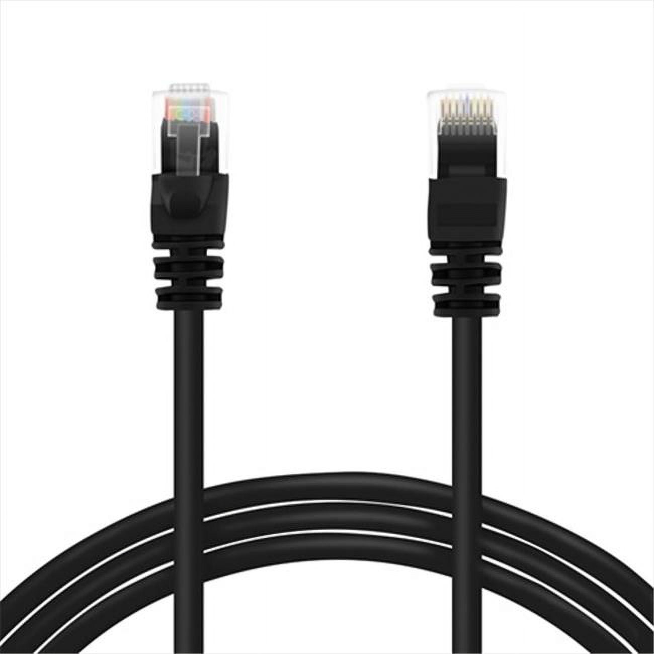 GearIt GI-CAT6-BK-25FT 25 ft. CAT6 Ethernet Cable - Black - Walmart.com