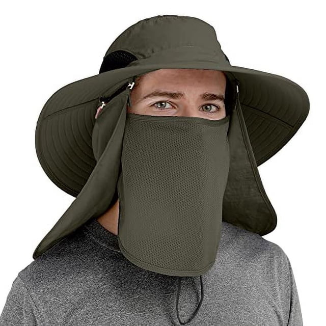 GearTOP Fishing Hat with Flaps UV Protection Sun Hat Womens with Drape ...