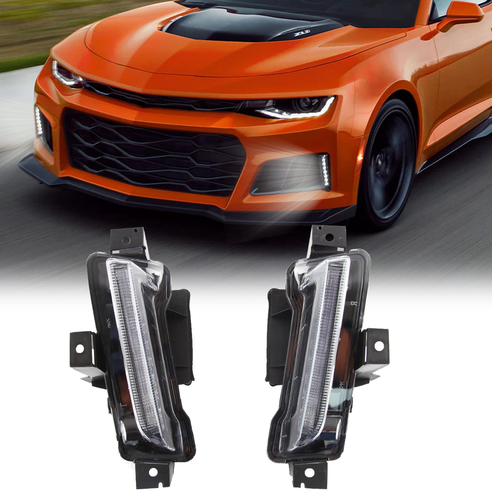 GearUp Daytime Running Lights DHF10 for Chevy Camaro LT 2016 for Camaro ...