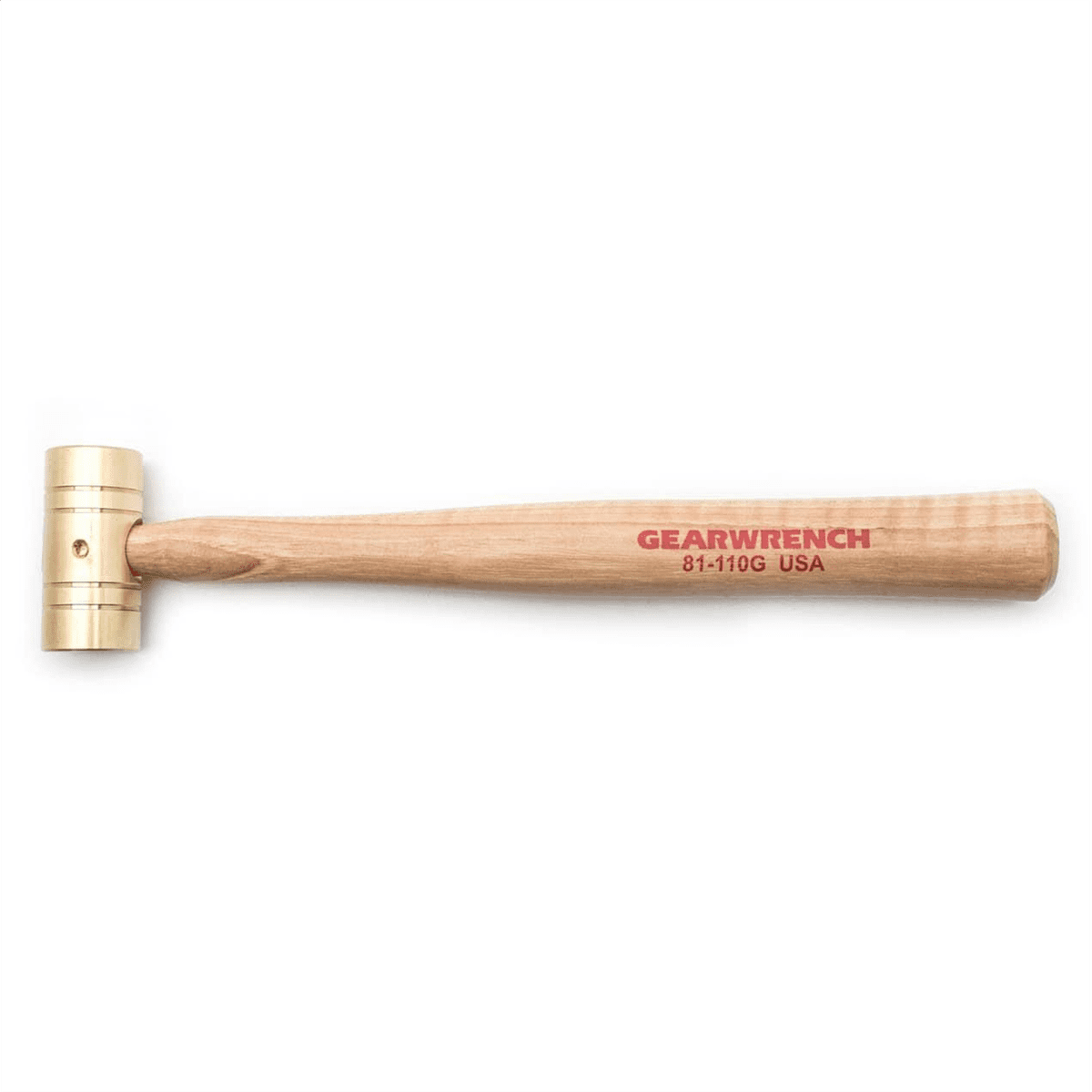 GearWrench 32 OZ. BRASS HAMMER WITH HICKORY HANDLE - Walmart.com