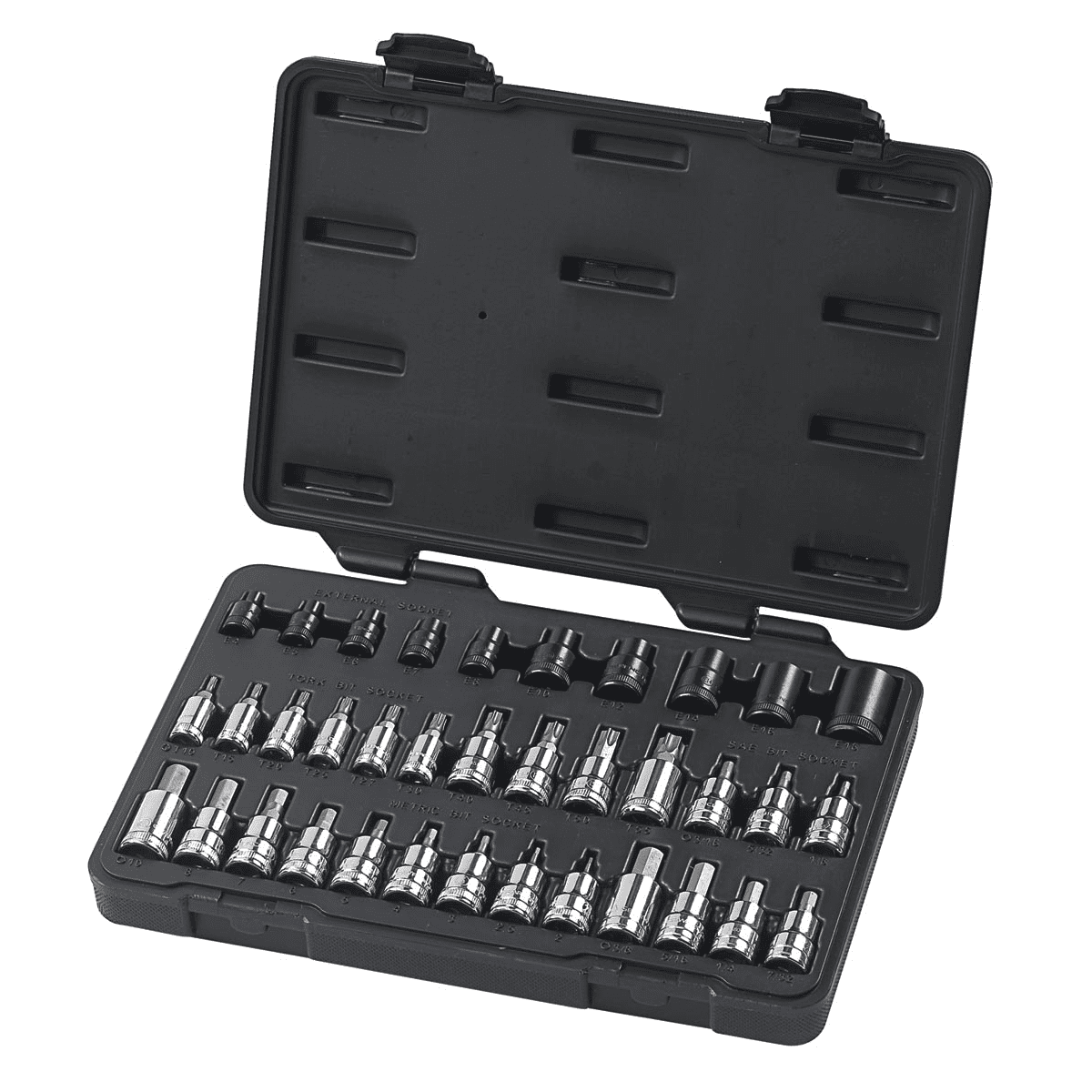 GearWrench 80726 36 Piece Master Torx Set With Hex Socket Bits ...