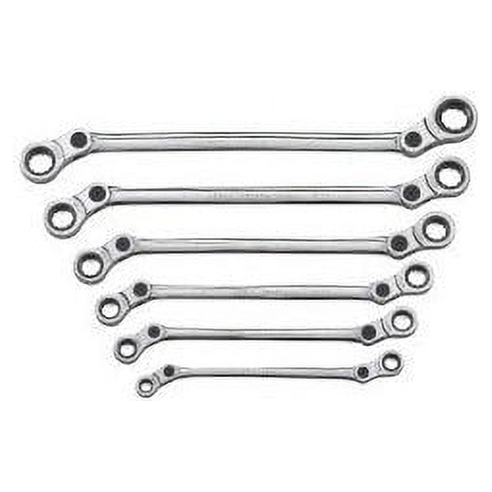 GearWrench 85490 6 Piece Metric XXL Indexing Double Box Ratcheting ...