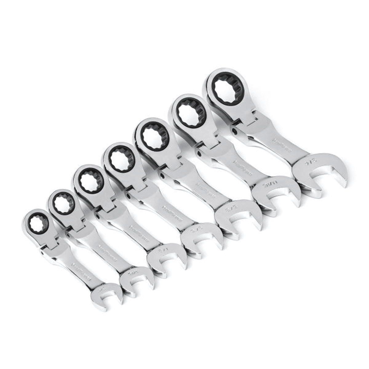 GearWrench KDT9570 7 Piece SAE Stubby Flex GearWrench Set - Walmart.com