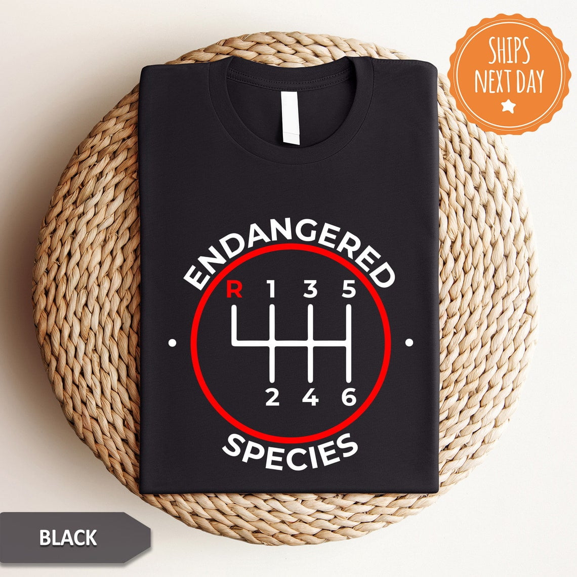 Gearbox Shirt - Endangered Species Manual Gearbox Stick Shift 6 Speed ...
