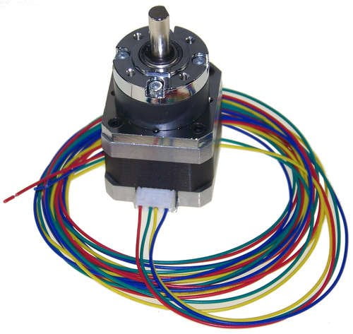 Geared Stepper Motor Kysan 1040229 8mm Shaft 5.18:1 Planetary 3D ...