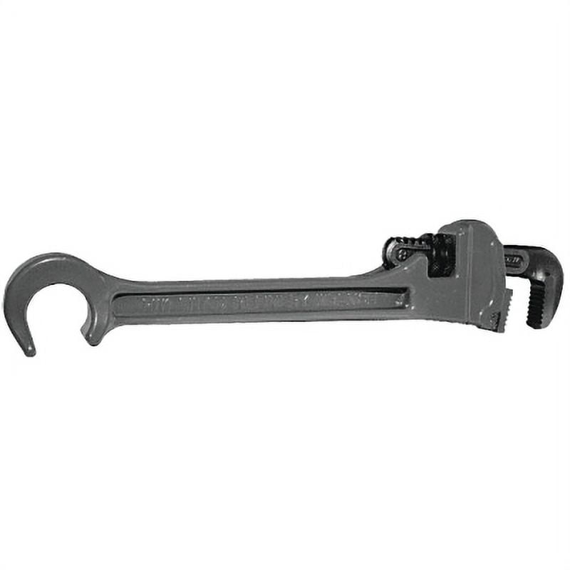 Refinery Wrench, 1/8 in to 1 in Opening, Serrated Jaw, 3/4 in Wheel ...