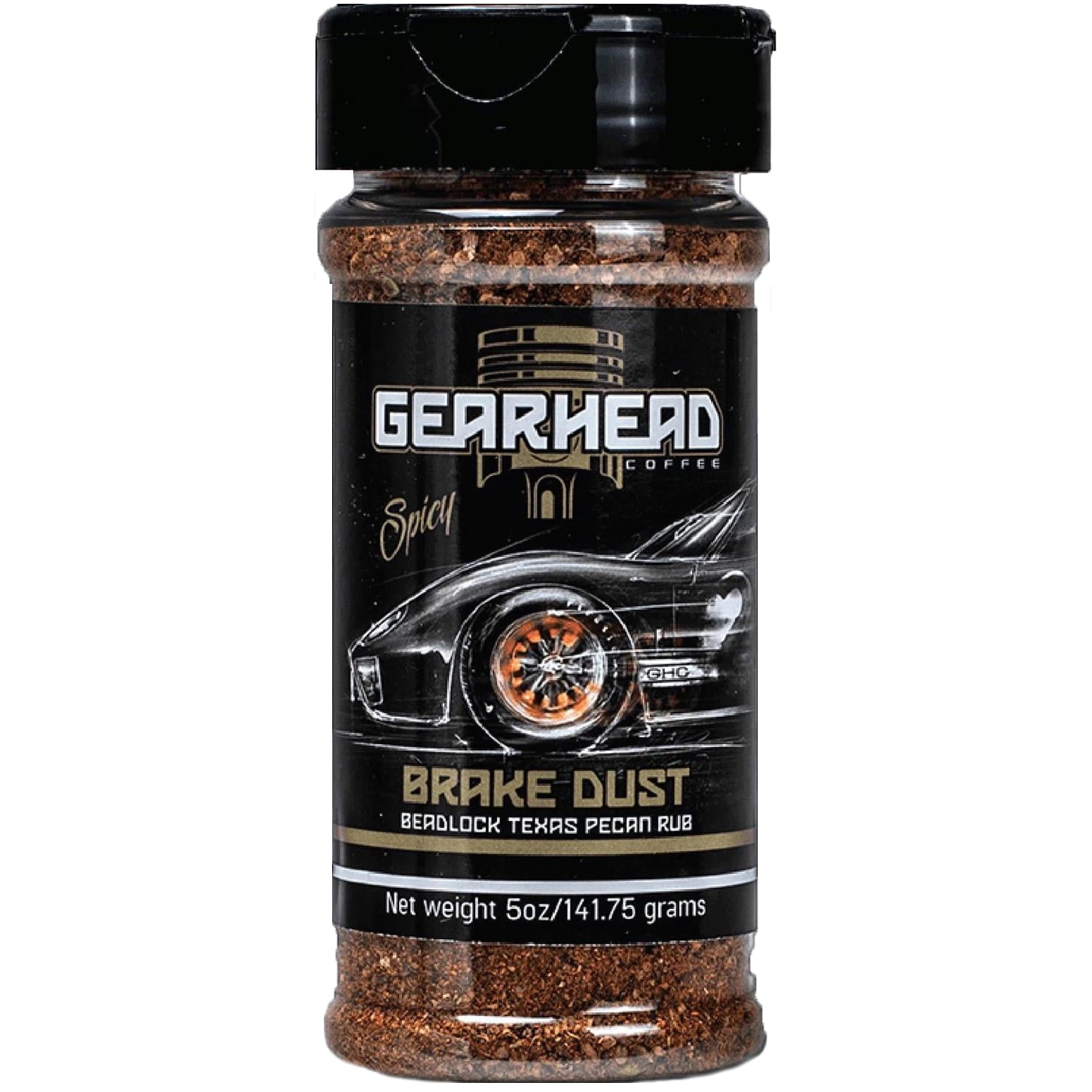 Gearhead Coffee 11SP5OZ Texas Pecan Coffee Spicy BBQ Meat Rub - Walmart.com
