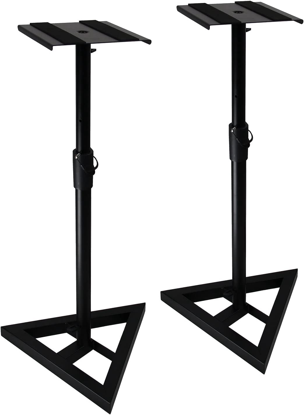 Gearlux Studio Monitor Stands with Four Locking Height Adjustment ...