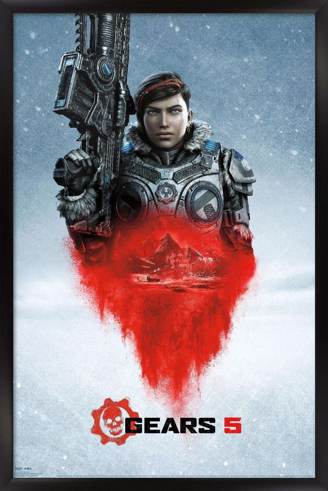 Free Shipping! Trends International Gears 5 Kait Diaz Artwork Poster ...